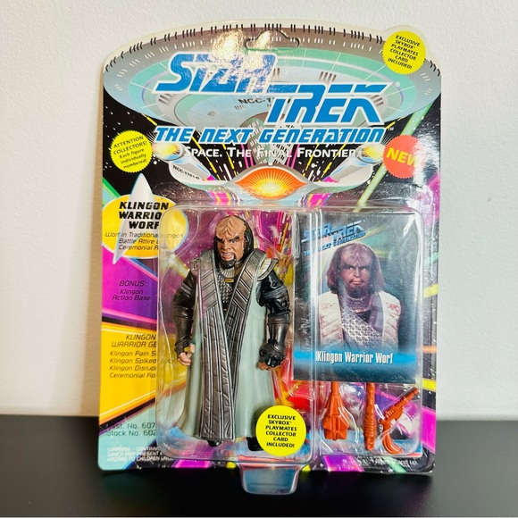 Playmates Toys | Other | Star Trek The Next Generation Klingon Warrior ...